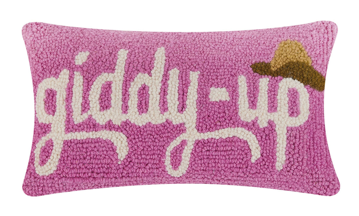 Giddy Up Hook Pillow — Tucker Brown