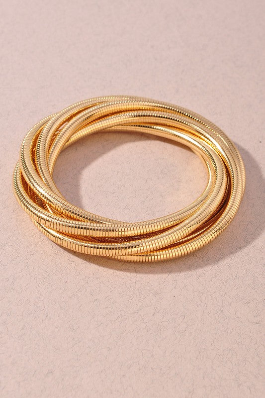 Spring Loaded Bracelet — Tucker Brown