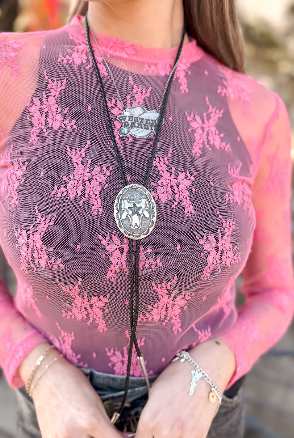 Emerson Sterling Bolo Tie — Tucker Brown
